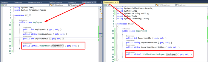 Code First Approach And Code First Migrations In Entity Framework